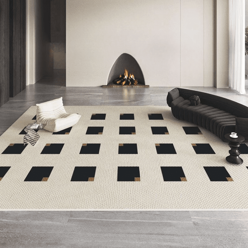 Simple ration Carpet for Living Room Home Sofa Area Rug Bedside Mat ...