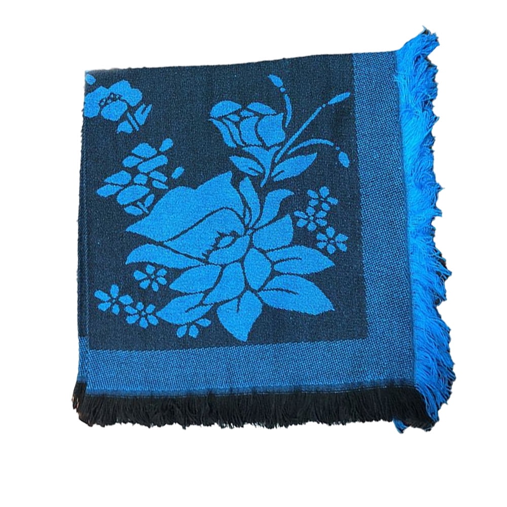 Simple scarf for the elderly rural old style square warm scarf for the ...