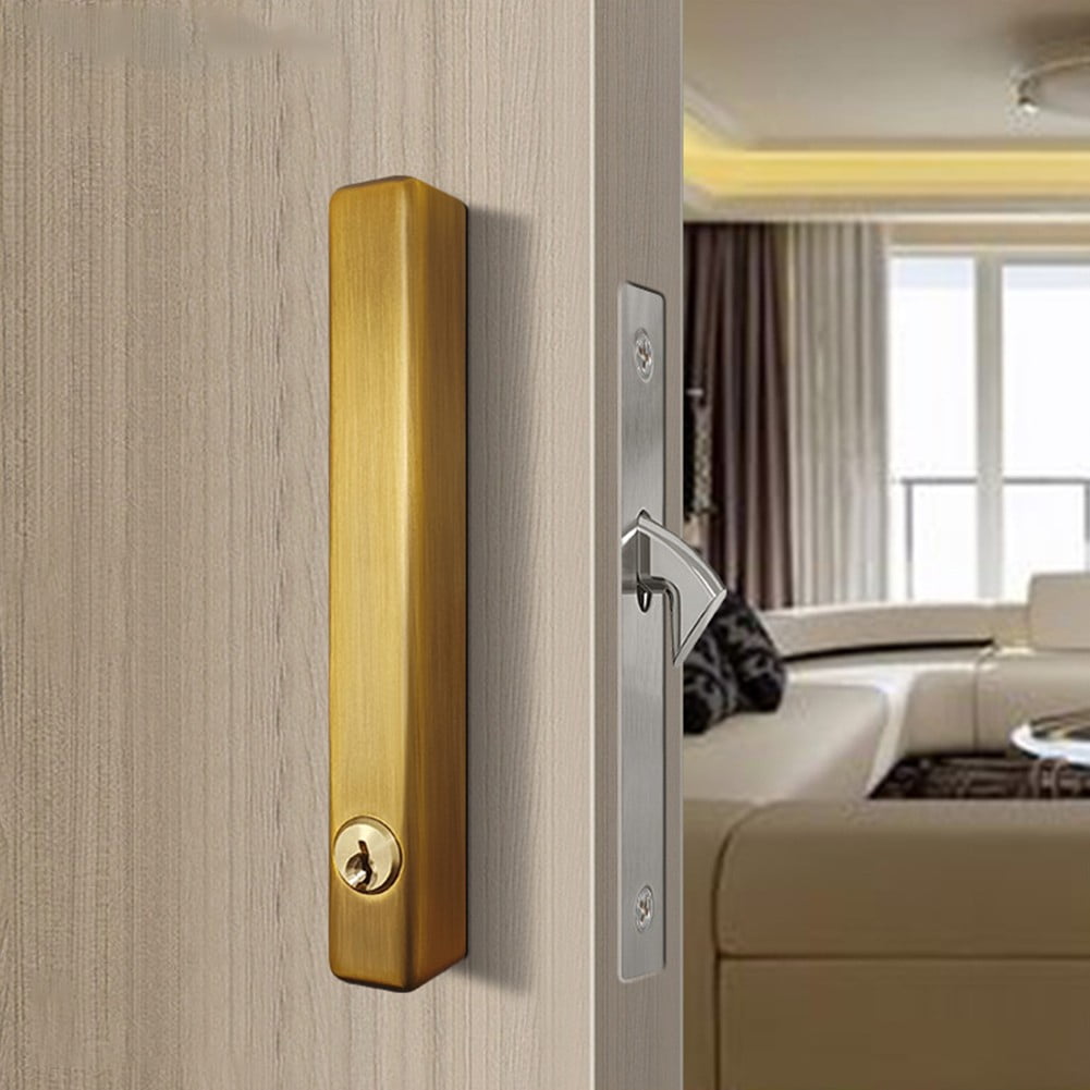 Simple sliding door lock kitchen sliding door lock interior door ...
