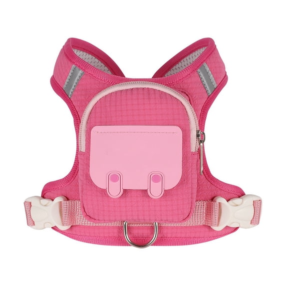 Simple small and medium-sized dog chest strap backpack with leash,dog ...
