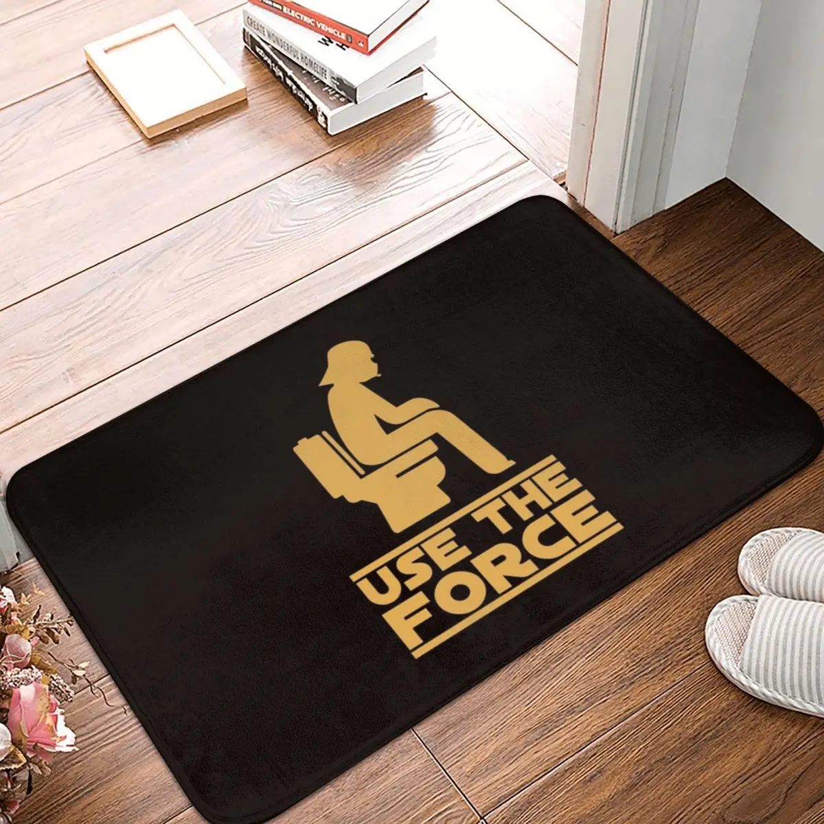 Simple text stick figure decorative carpet room bedroom dresser ...