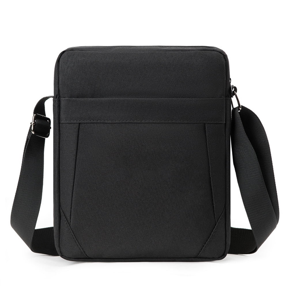 Simple vertical men's single shoulder crossbody bag - Walmart.com