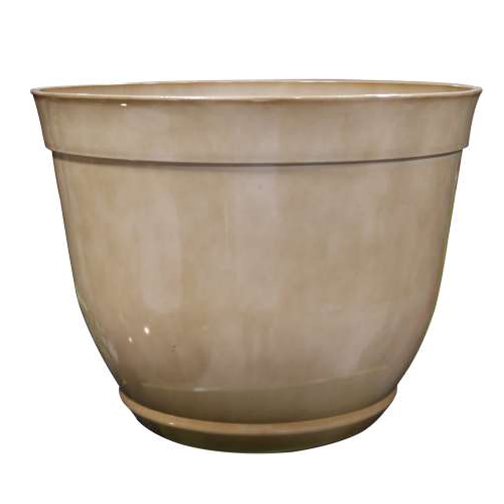 Simple yet Elegant Planter,Cream - Walmart.com