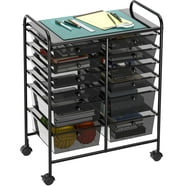 Sauder Storage Sewing and Craft Cart, Vintage Oak Finish - Walmart.com