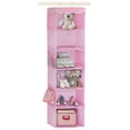 SimpleHouseware Hanging Closet Organizer with 6 Storage Shelves and ...