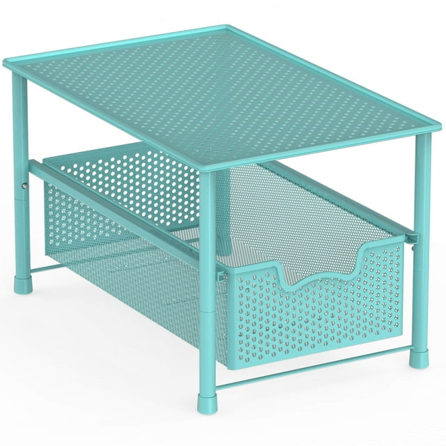 SimpleHouseware Stackable Kitchen Storage Bin, Under Sink Cabinet ...