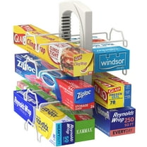 Kitchen Wrap Rack Organizer for Storage of Aluminum Foil and More ...