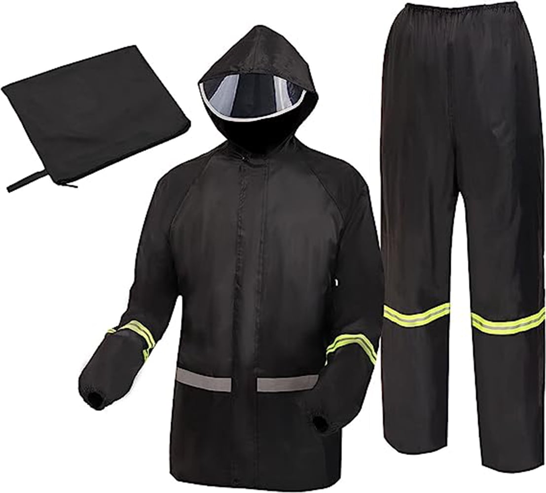 SimpleLux Waterproof Breathable Anti-storm Rain Suit (Unisex M ...