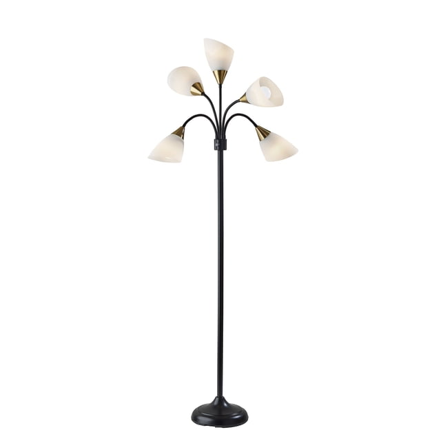 Simplee Adesso 5 Light Floor Lamp - Walmart Business Supplies