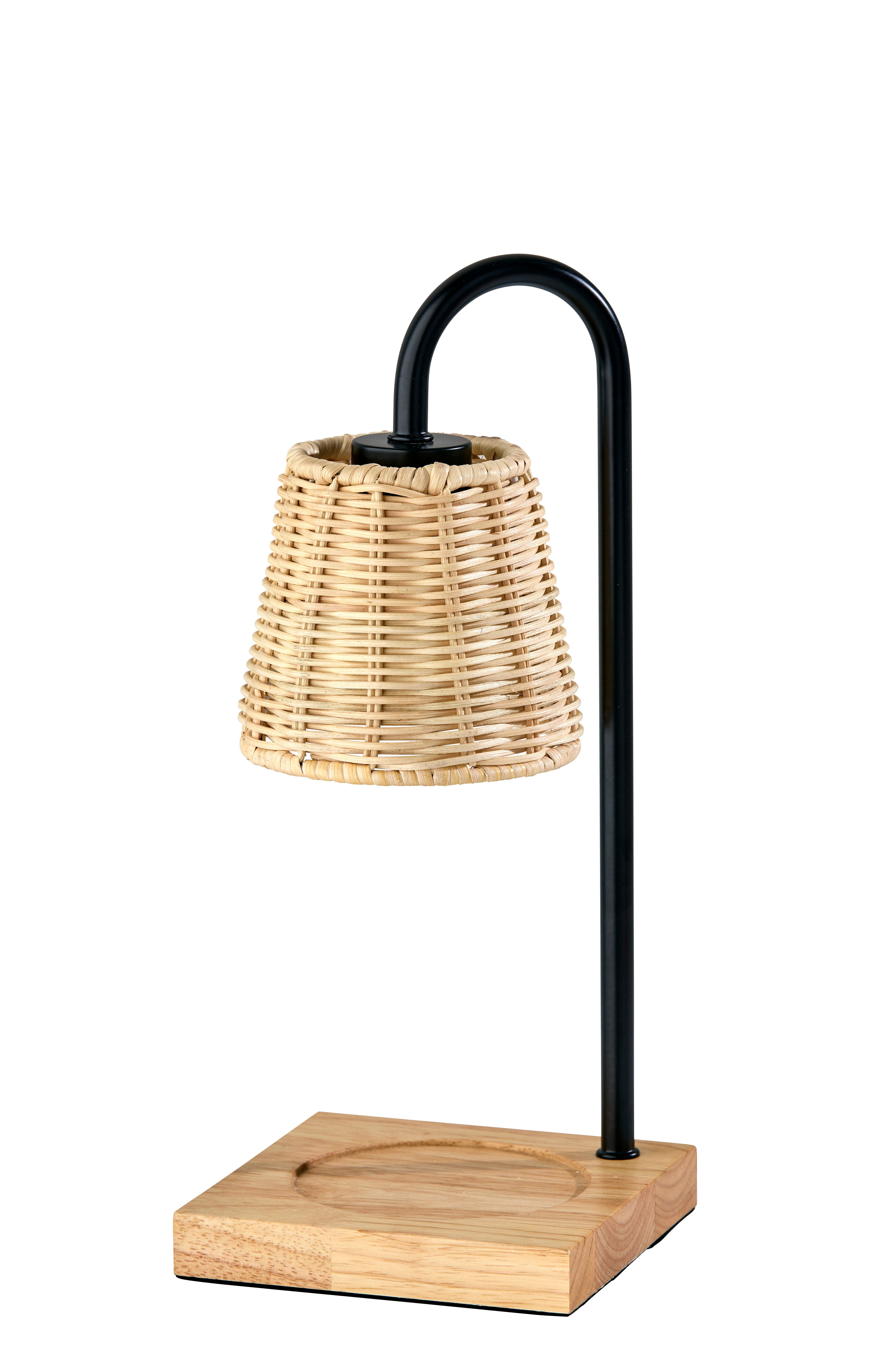 Simplee Adesso Ridgley Candle Warmer Lamp with Timer - Dimmable Wax ...