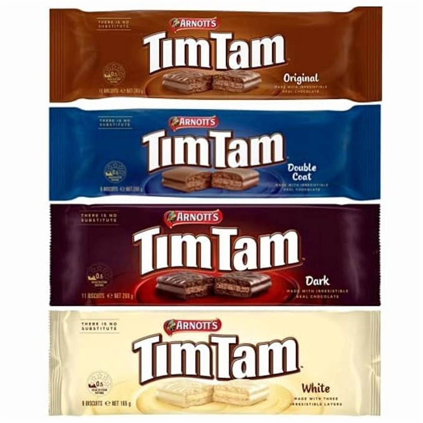 Simpler Tim Tam Chocolate Biscuits – 4-Pack Variety: Original, Dark ...
