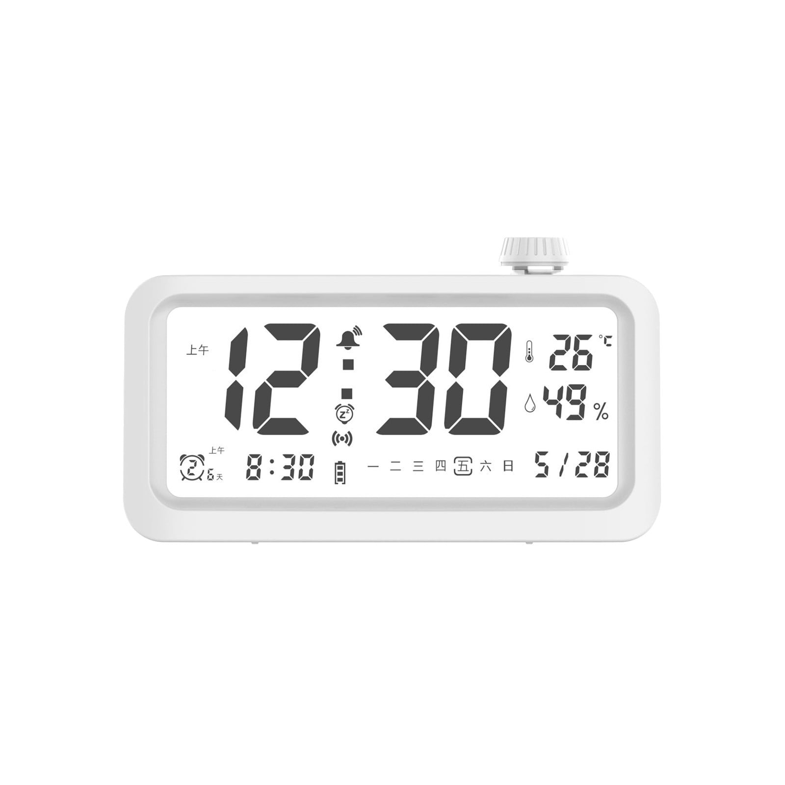 Simples Display Alarm Clock Student Wake Up Alarm Clock Electronic ...