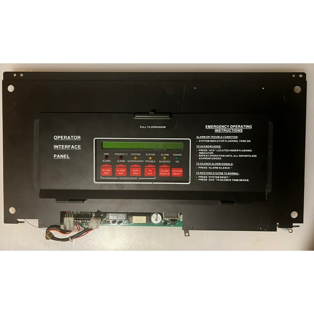 Simplex 4020-8001 Main Operator Panel - Walmart.com