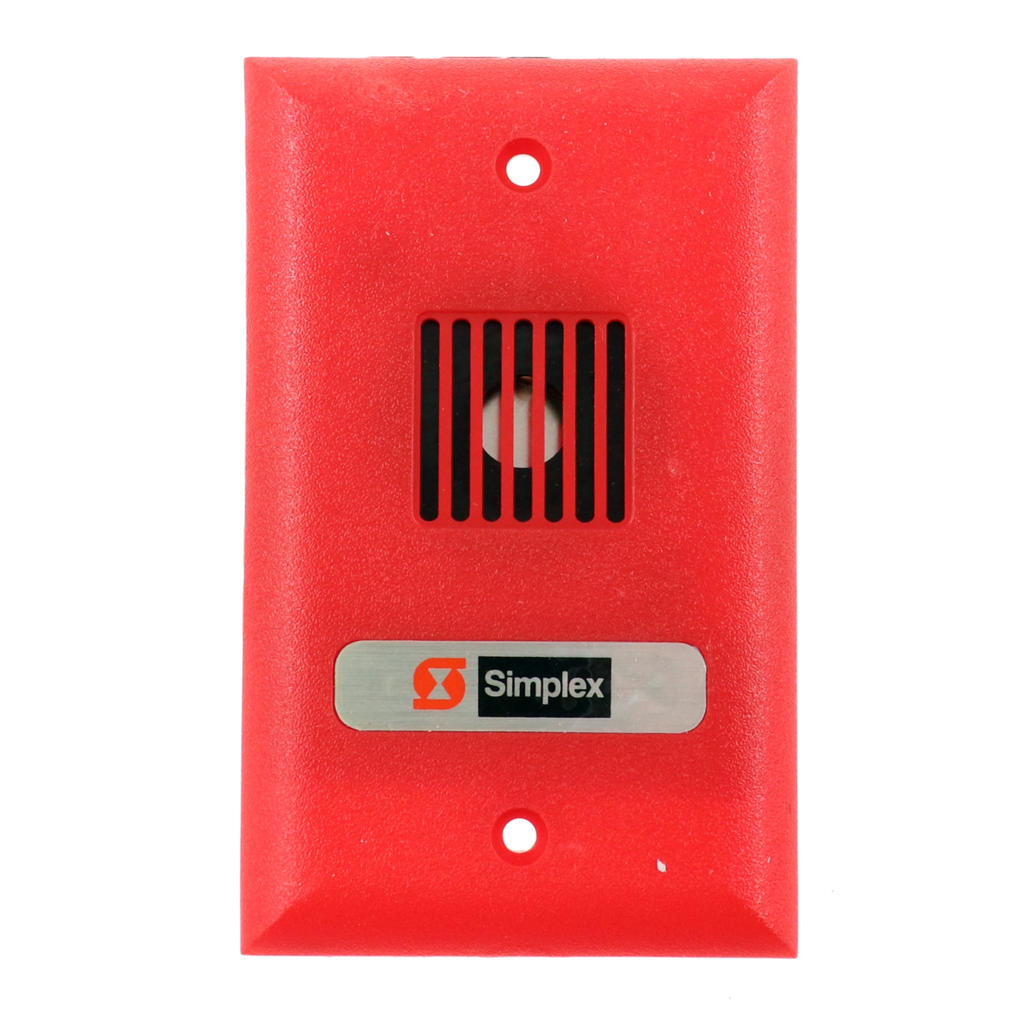 Simplex 624-940 Fire Alarm Signaling Device, Audible, Red - Walmart.com