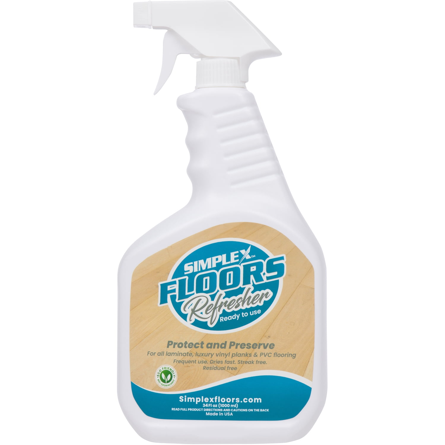 Simplex Floors Refresher for Laminate, Luxury Vinyl Planks & PVC ...