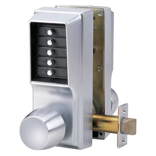 Simplex Push Button Lock,Entry and Egress,Chrome EE11/1126D41 - Walmart.com