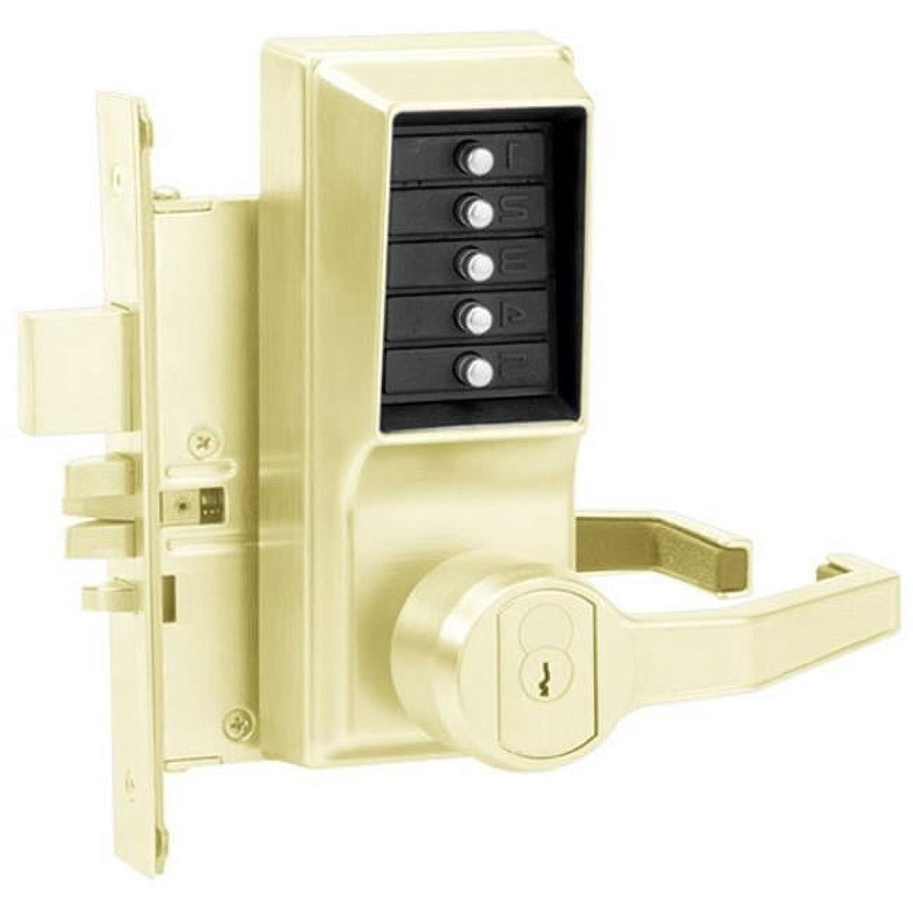 Simplex R8146B-05 Pushbutton Mortise Lock with Lever Best Core Override ...