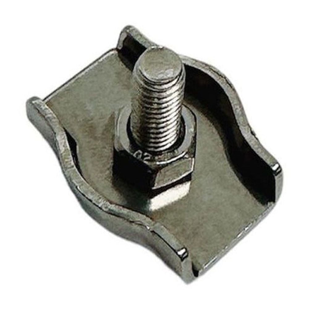 Simplex Single Bolt Wire Rope Clips,Stainless Steel for 3/8" Wire Cable ...