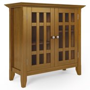 Small Deluxe Multimedia Storage Cabinet with Locking Shaker Doors ...