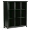 Ameriwood Home Aaron Lane Bookcase with Sliding Glass Doors, Multiple ...