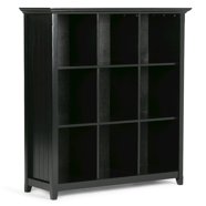 Ameriwood Home Aaron Lane Bookcase with Sliding Glass Doors, Multiple ...
