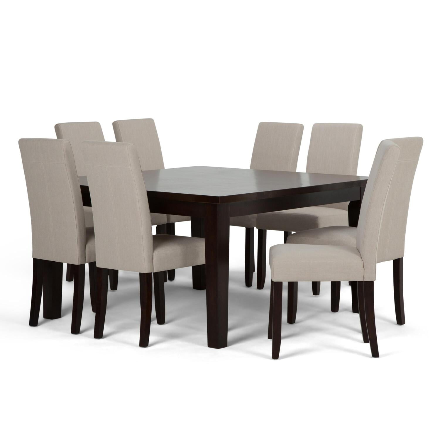 Simpli Home Acadian 9 Piece Dining Set - Walmart.com