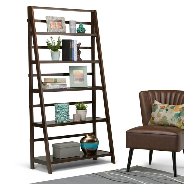 Simpli Home Acadian Wide Bookcase - Walmart.com