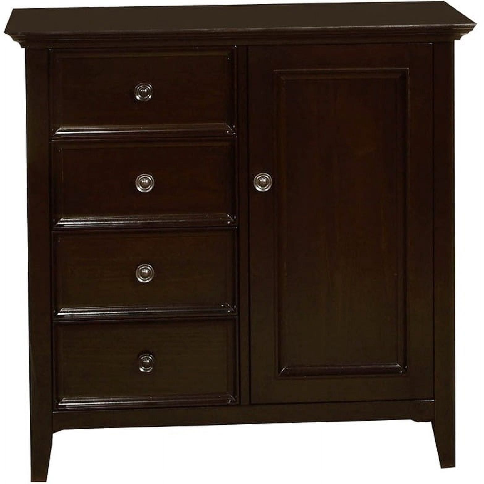 Simpli Home Amherst Medium Storage Cabinet - Walmart.com