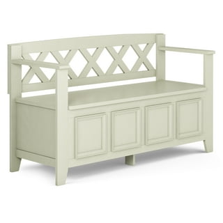 Simpli Home Adams Entryway Storage Bench - Walmart.com