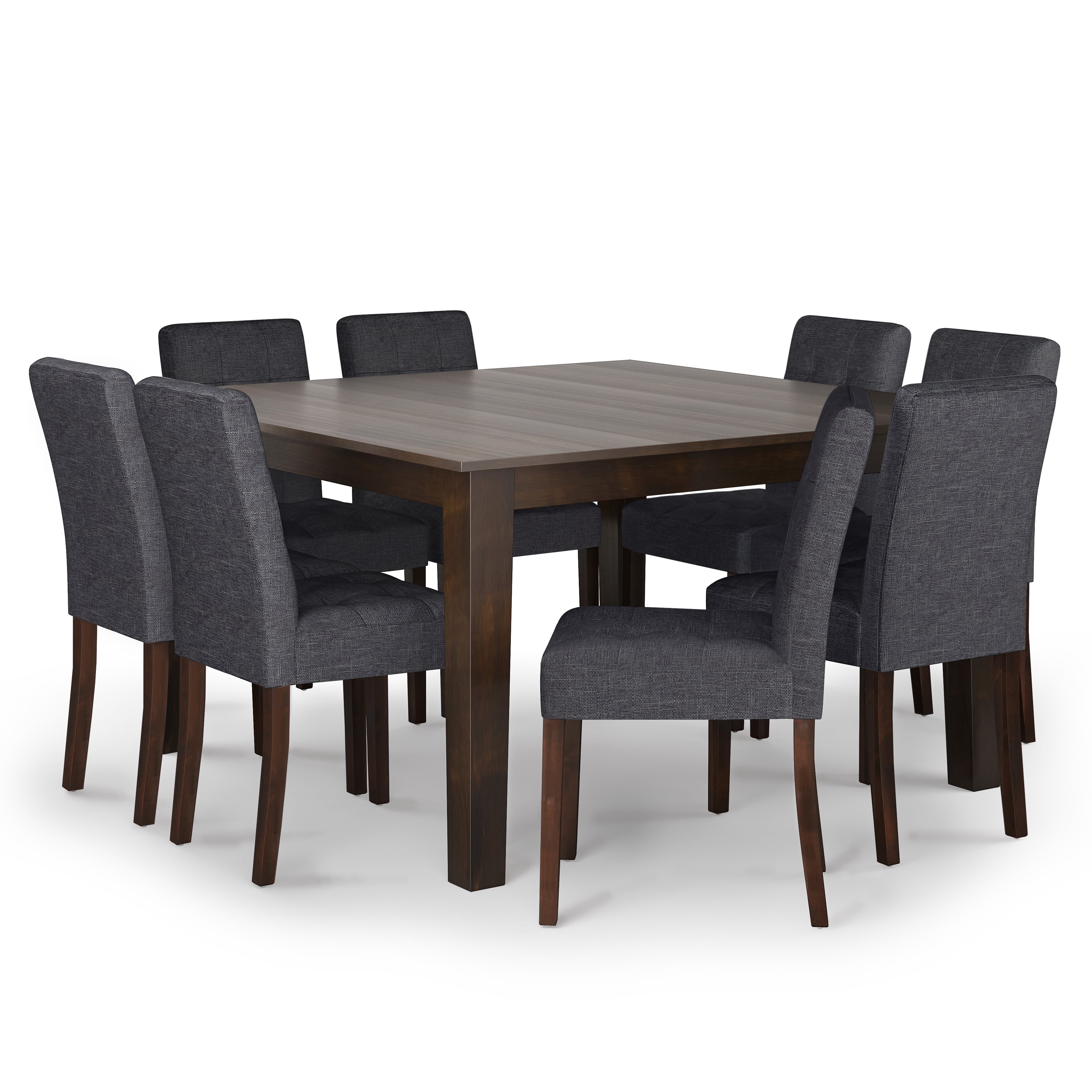 Simpli Home Andover / Eastwood 9-Piece Dining Set - Walmart.com