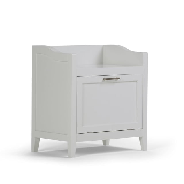 Simpli Home Avington Storage Hamper Bench - Walmart.com