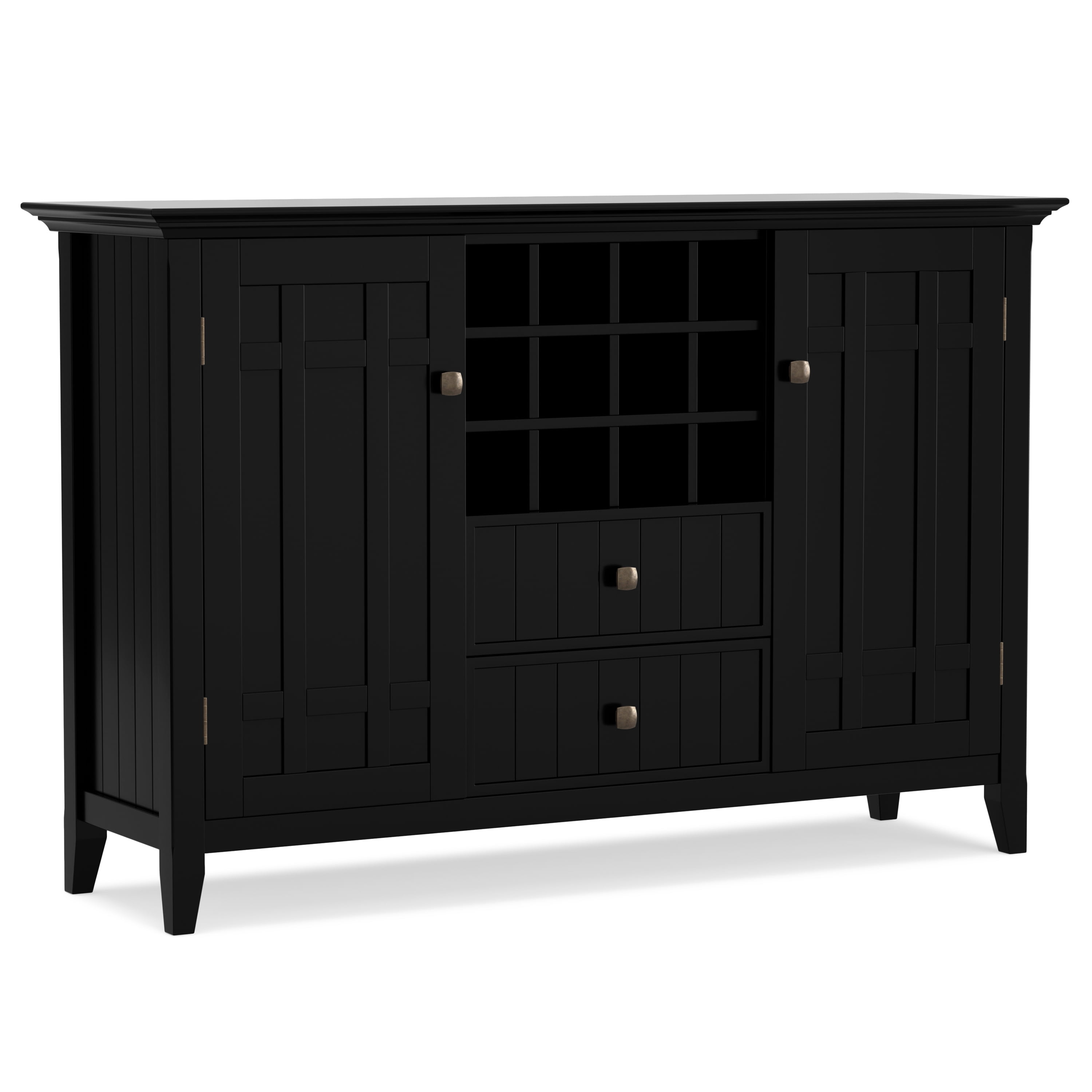 Simpli Home Bedford SOLID WOOD and Pine 54 inch x 17 inch Rectangle ...
