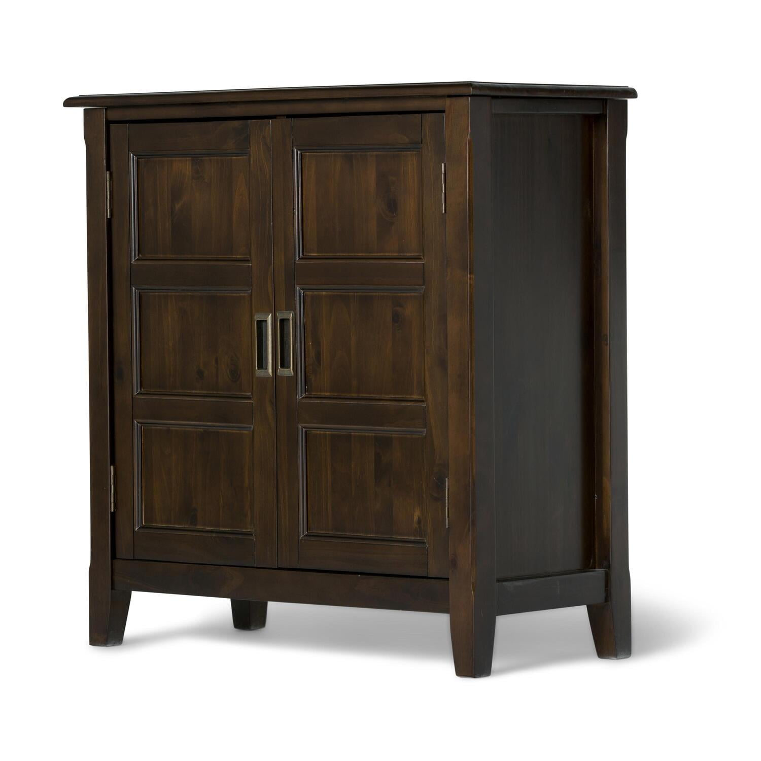 Simpli Home Burlington Low Storage Cabinet - Walmart.com
