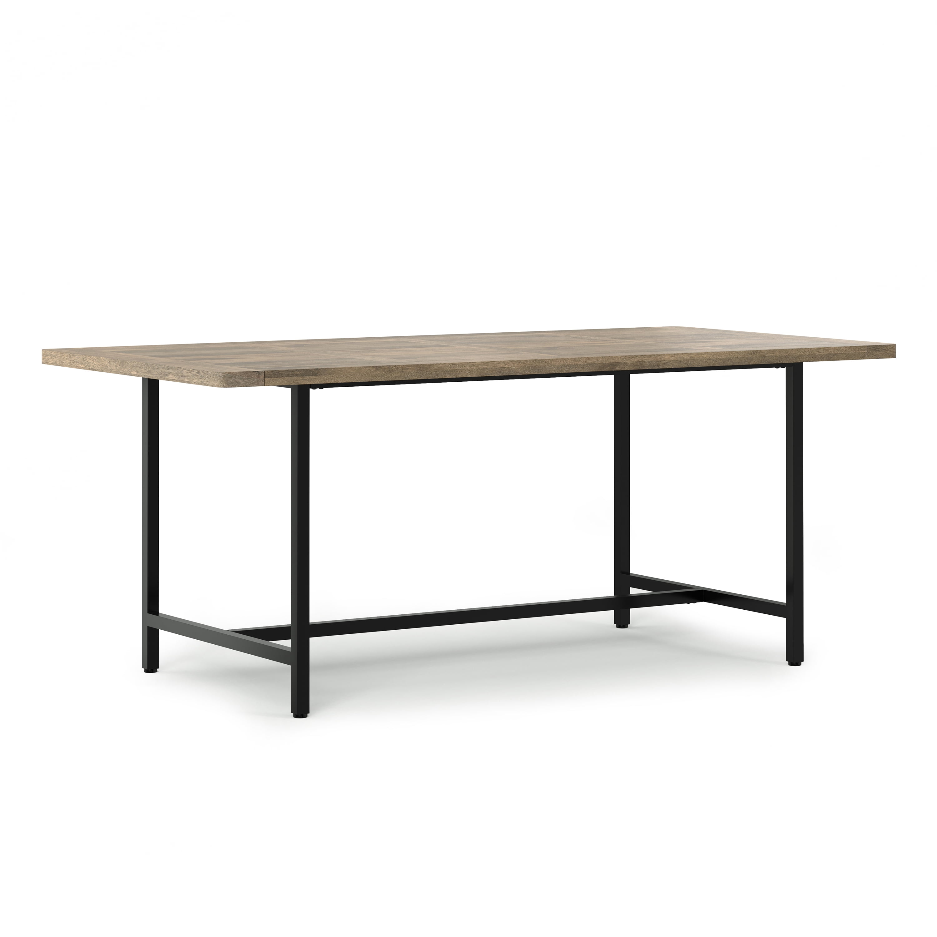 Simpli Home Campbell 72 inch x 36 inch Rectangle Modern Industrial ...