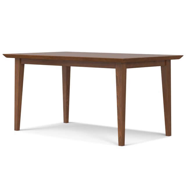 Simpli Home Colby and Walnut 60 inch x 36 inch Rectangle Contemporary ...