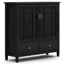 Acme Furniture Roma Antique Black and Oak 3-Drawer Bombay Chest - Walmart.com