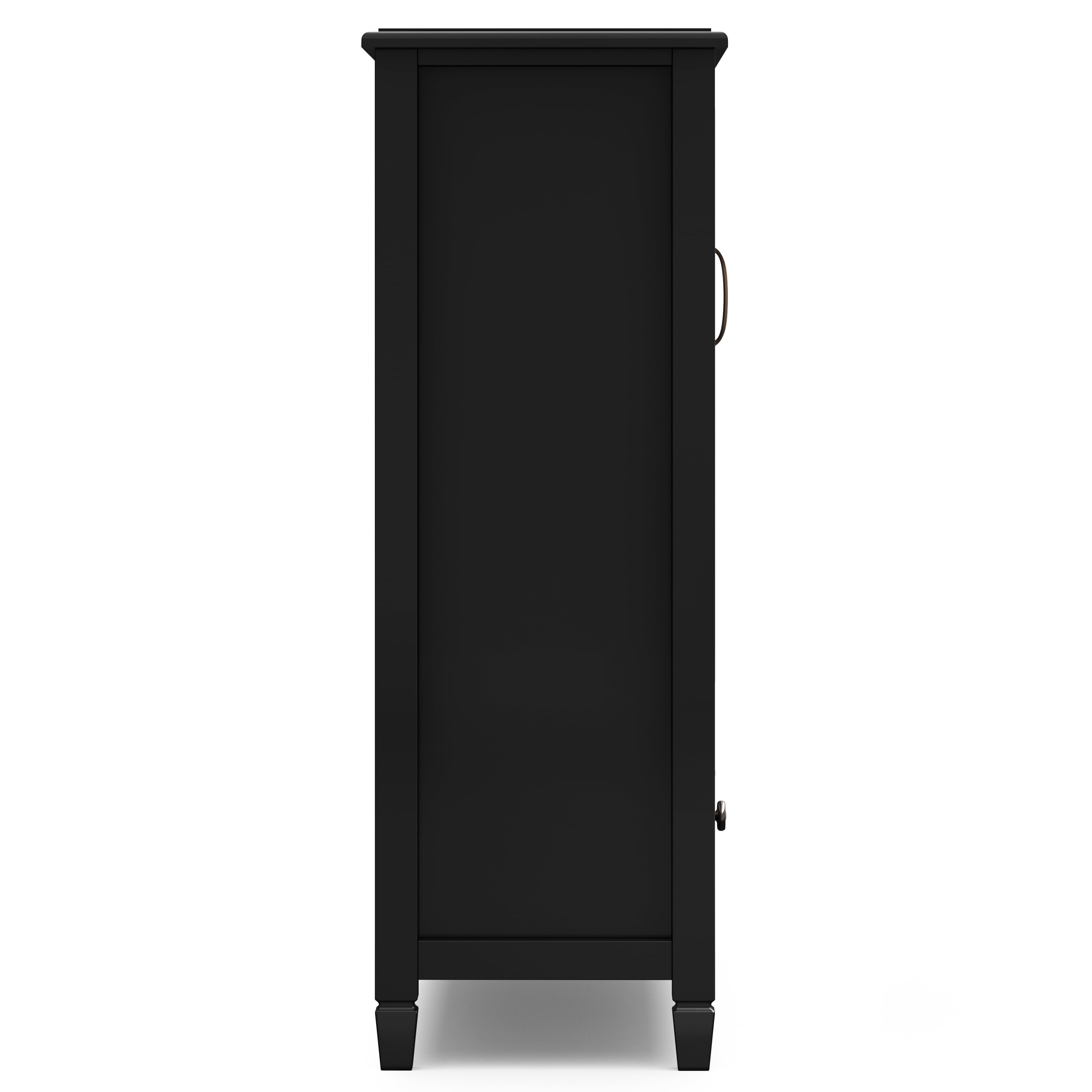 Simpli Home Connaught SOLID WOOD 46 inch Wide Traditional Tall Storage ...