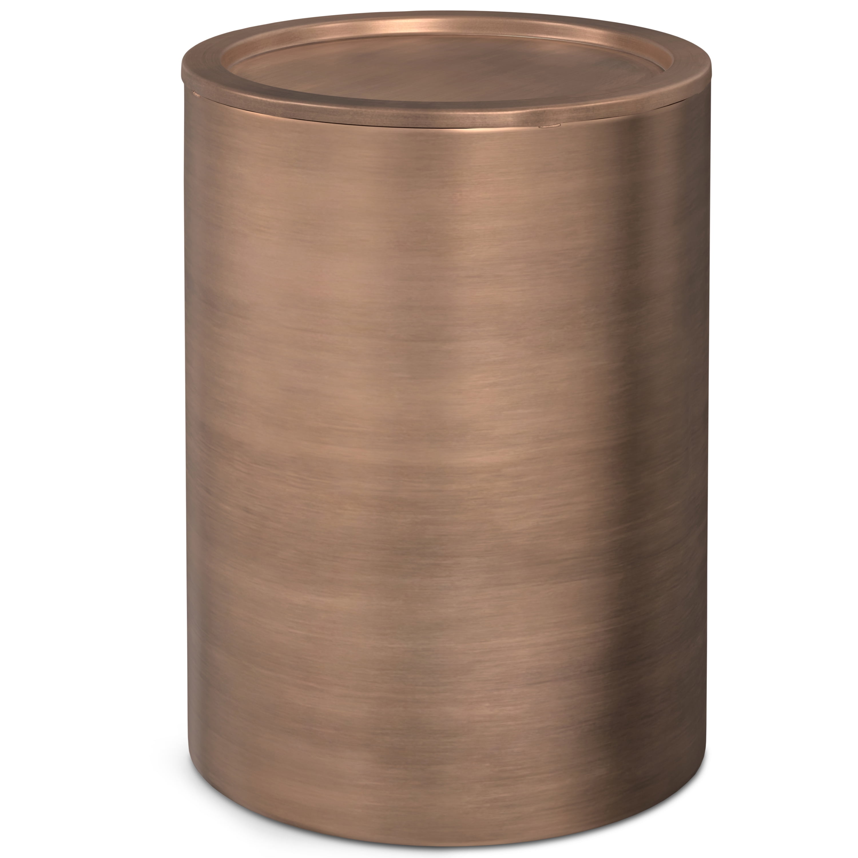 Simpli Home Corbin Industrial 16 inch Wide Metal Metal Side Table in ...