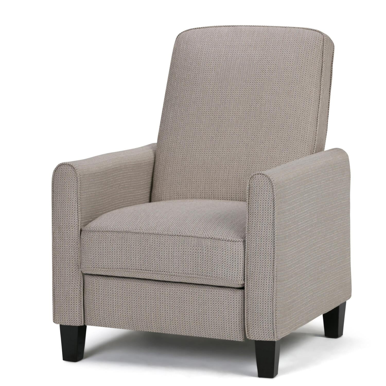 Simpli Home Corey Push Arm Recliner - Walmart.com
