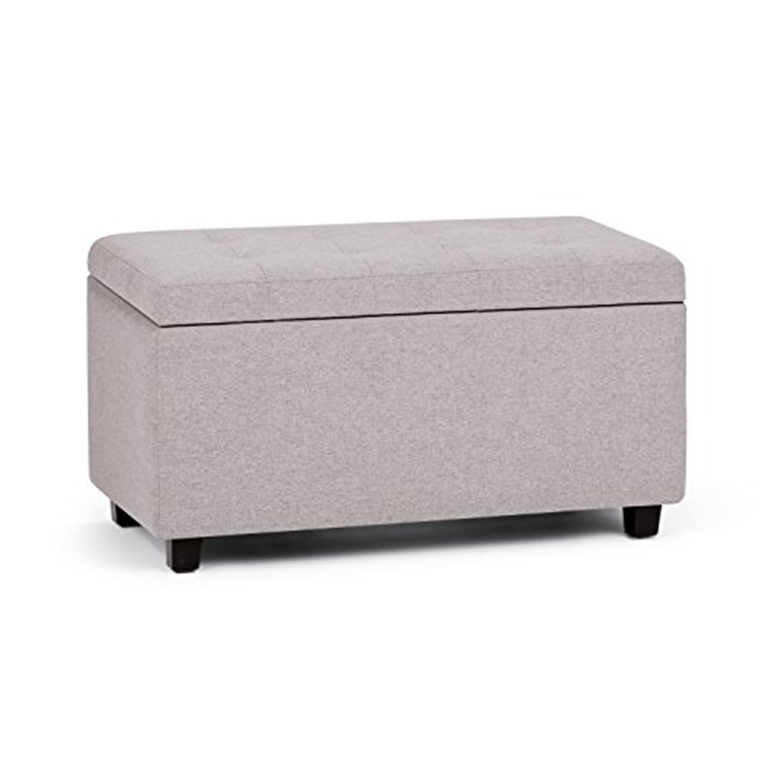 Simpli Home Cosmopolitan Medium Storage Ottoman Bench - Walmart.com