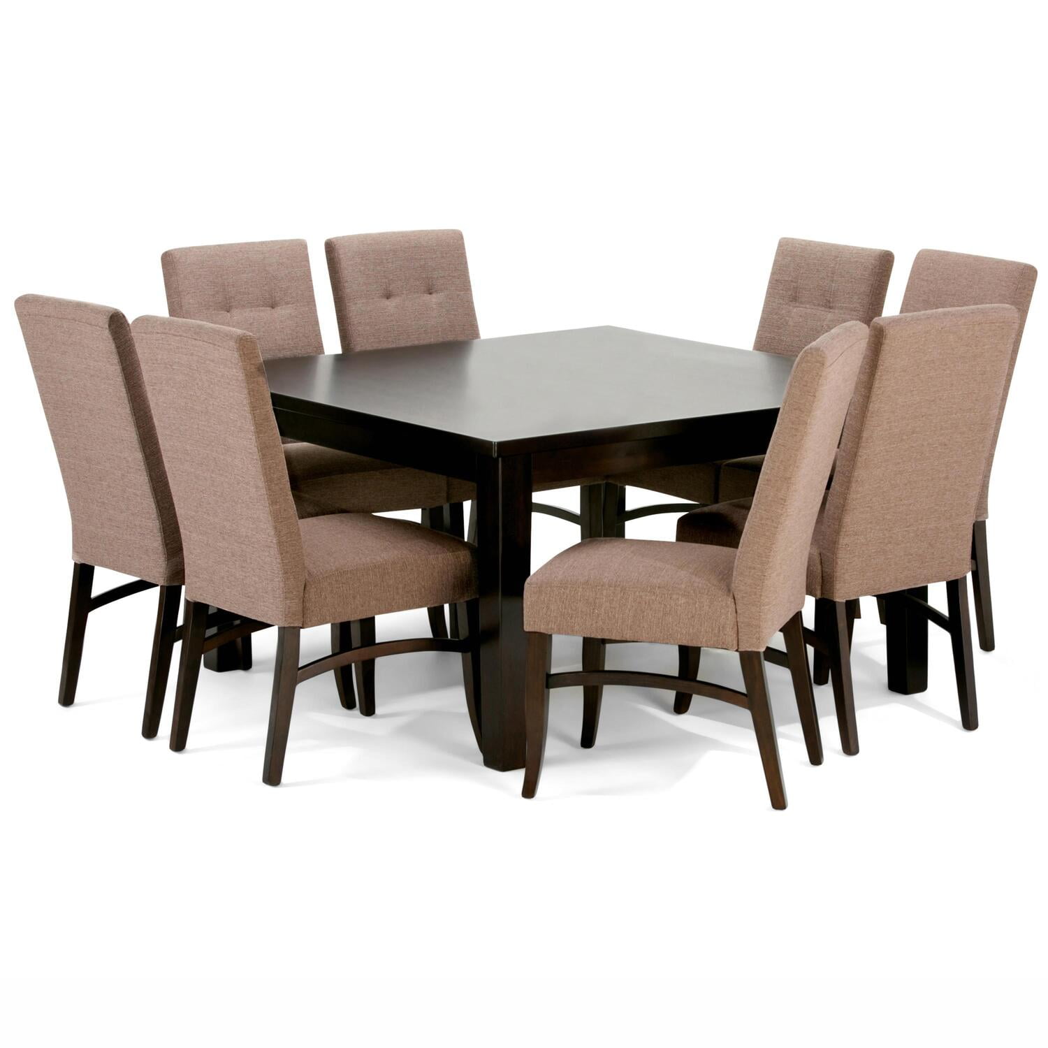 Simpli Home Ezra 9 Piece Dining Set - Walmart.com