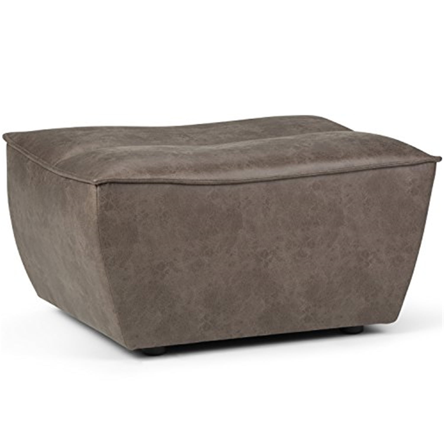 Simpli Home Julian Large Rectangular Ottoman - Walmart.com
