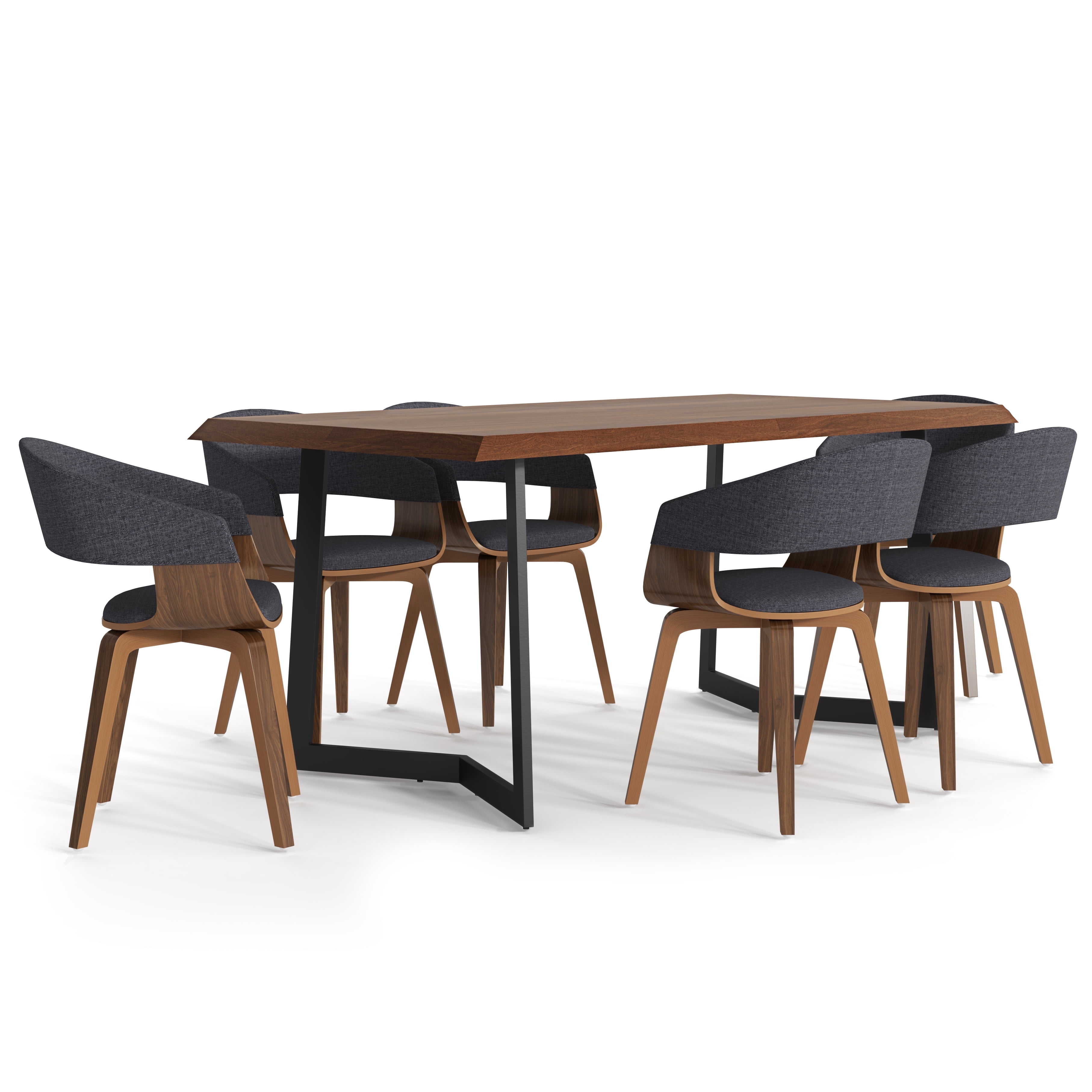 Lowell / Watkins 7-Piece Dining Set - Walmart.com