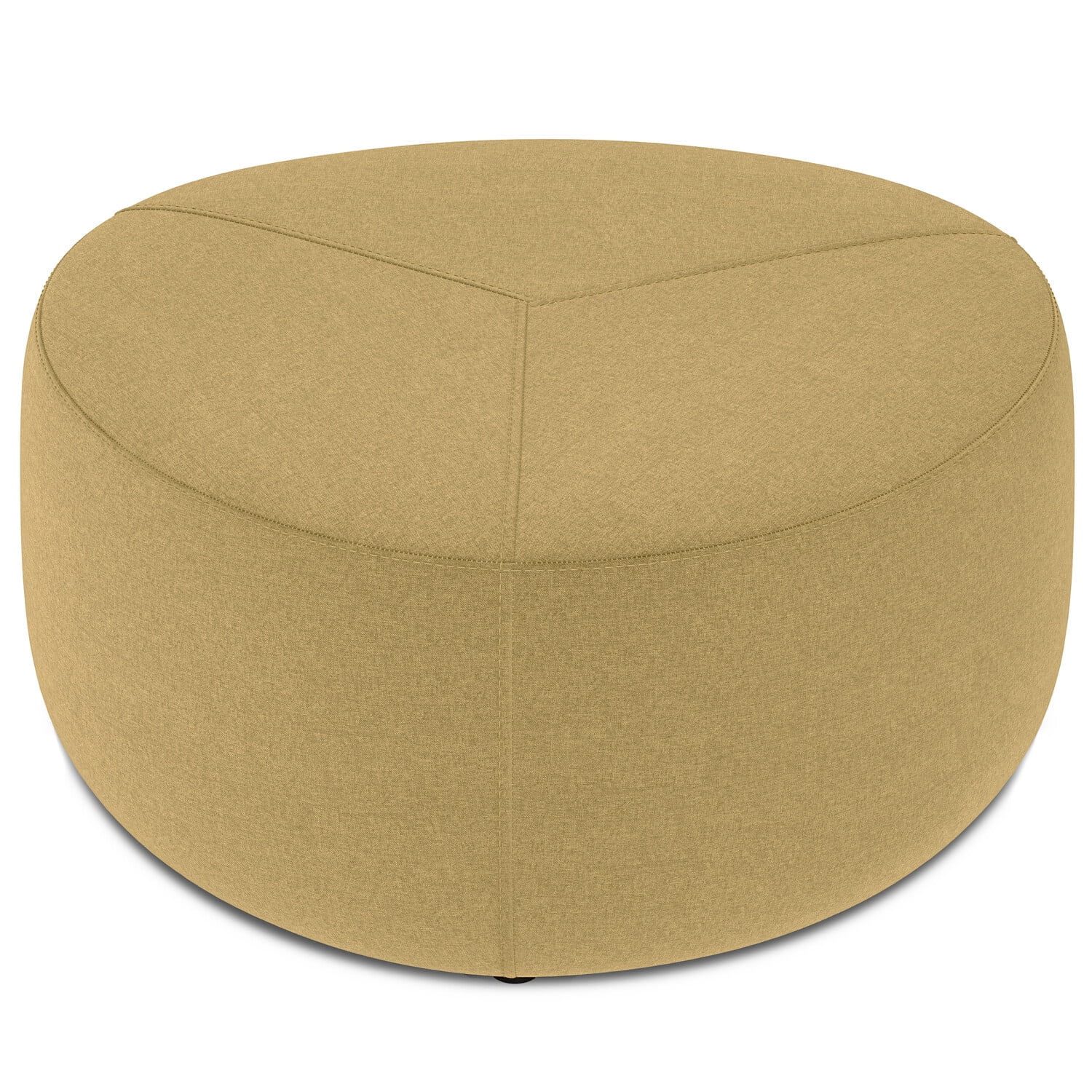 Simpli Home Moore 32 inch Wide Contemporary Irregular Large Ottoman in ...