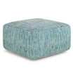 Margo Decorative Woven Pouf, Bohemian Accent, Multi Color Braided Jute Round Pouf - Walmart.com