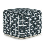Simpli Home Fredrik Square Pouf - Walmart.com