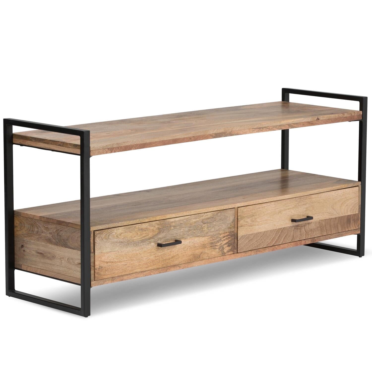 Free Shipping! Simpli Home Riverside TV Media Stand - Walmart.com ...