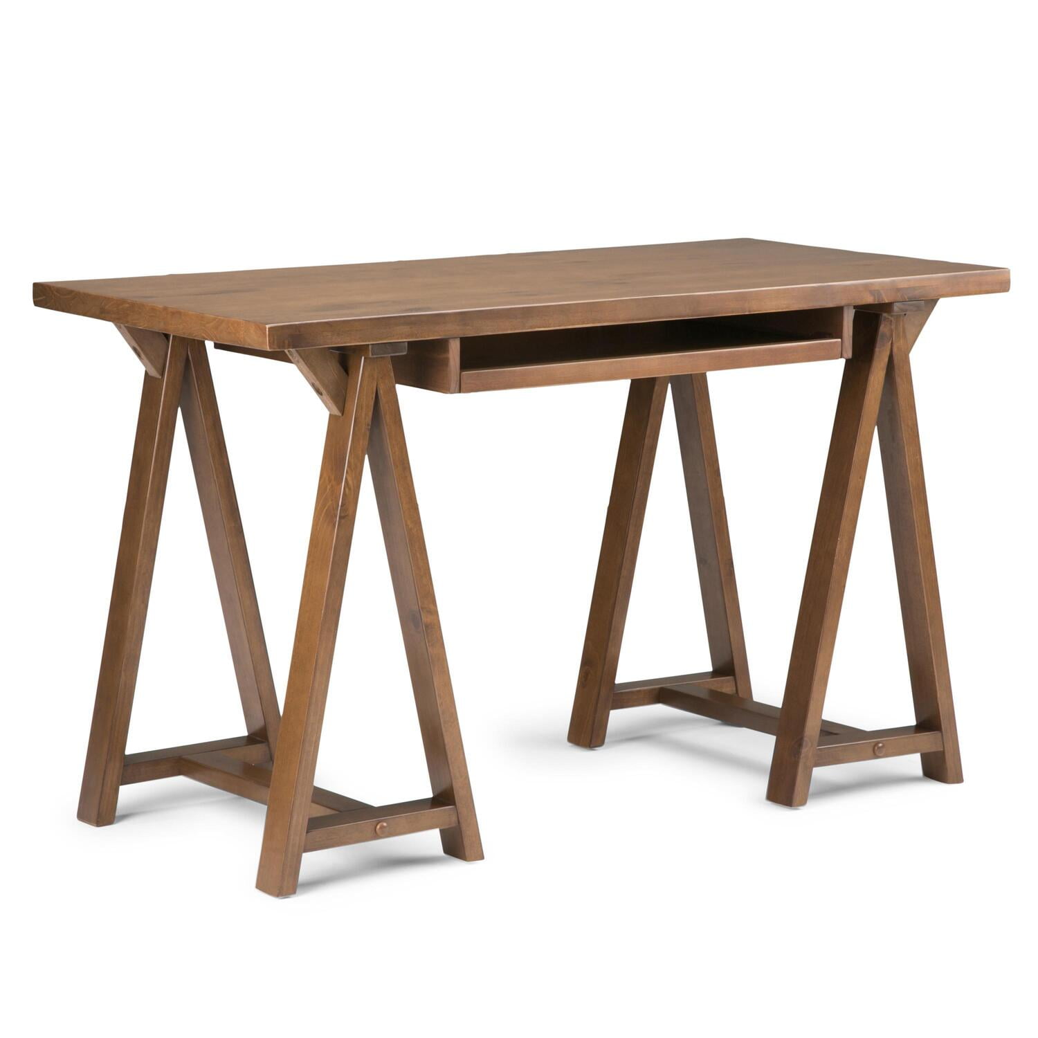 Simpli Home Sawhorse Small Desk - Walmart.com