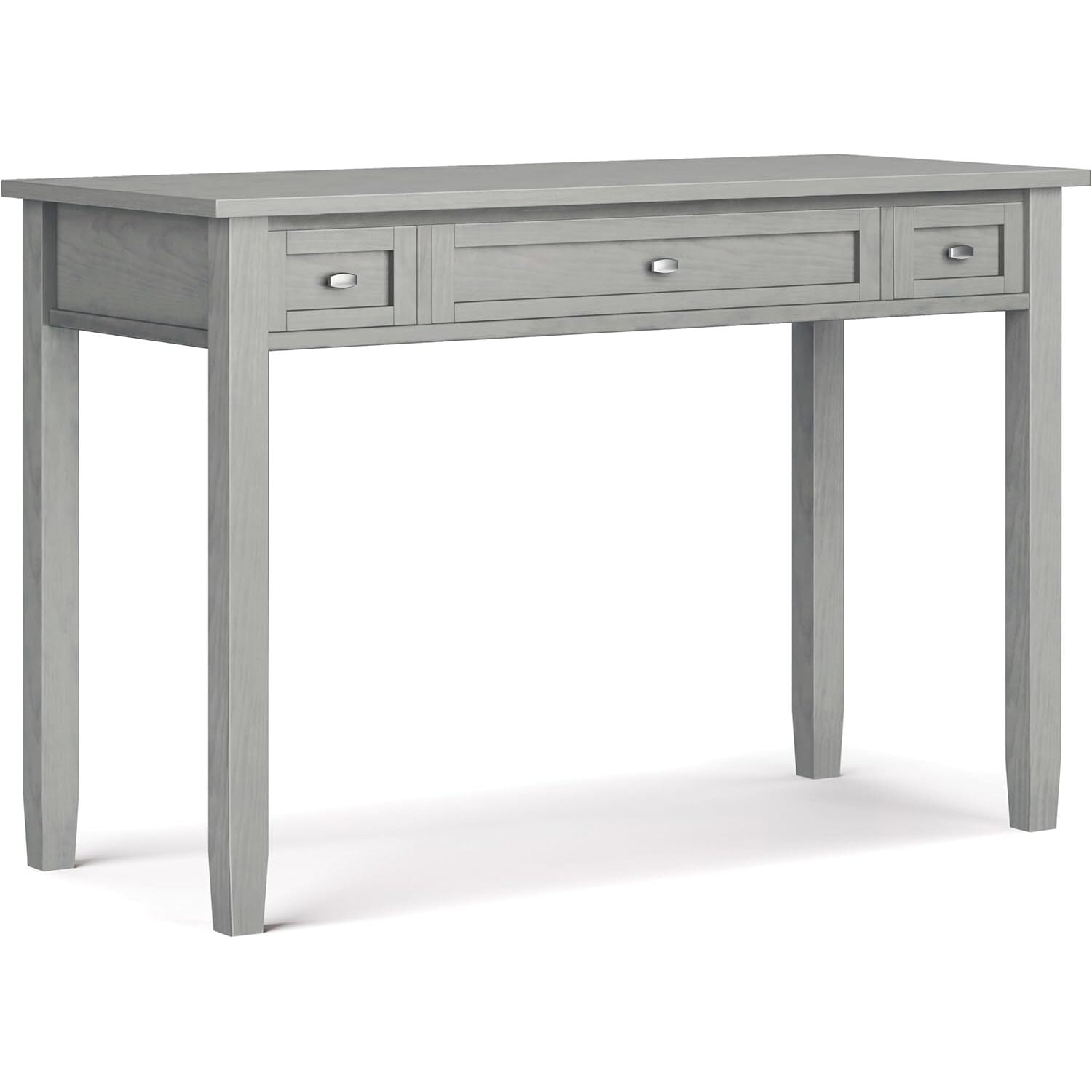 Simpli Home Warm Shaker SOLID WOOD Transitional 48 inch Wide Writing ...