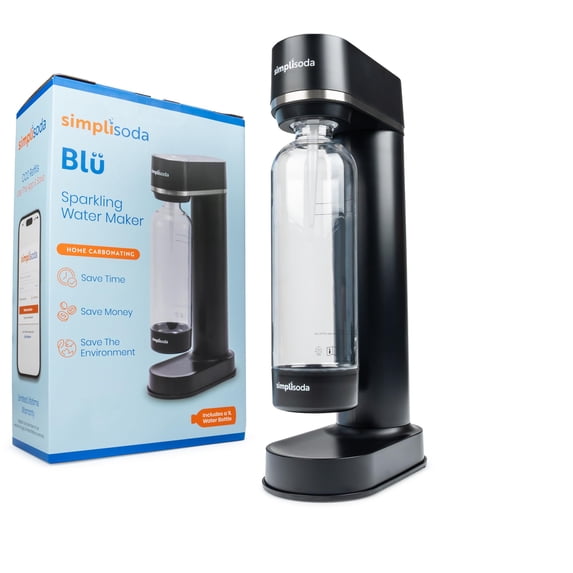 Simpli Soda, Sparkling Water Maker, Premium Model, Black - Walmart.com